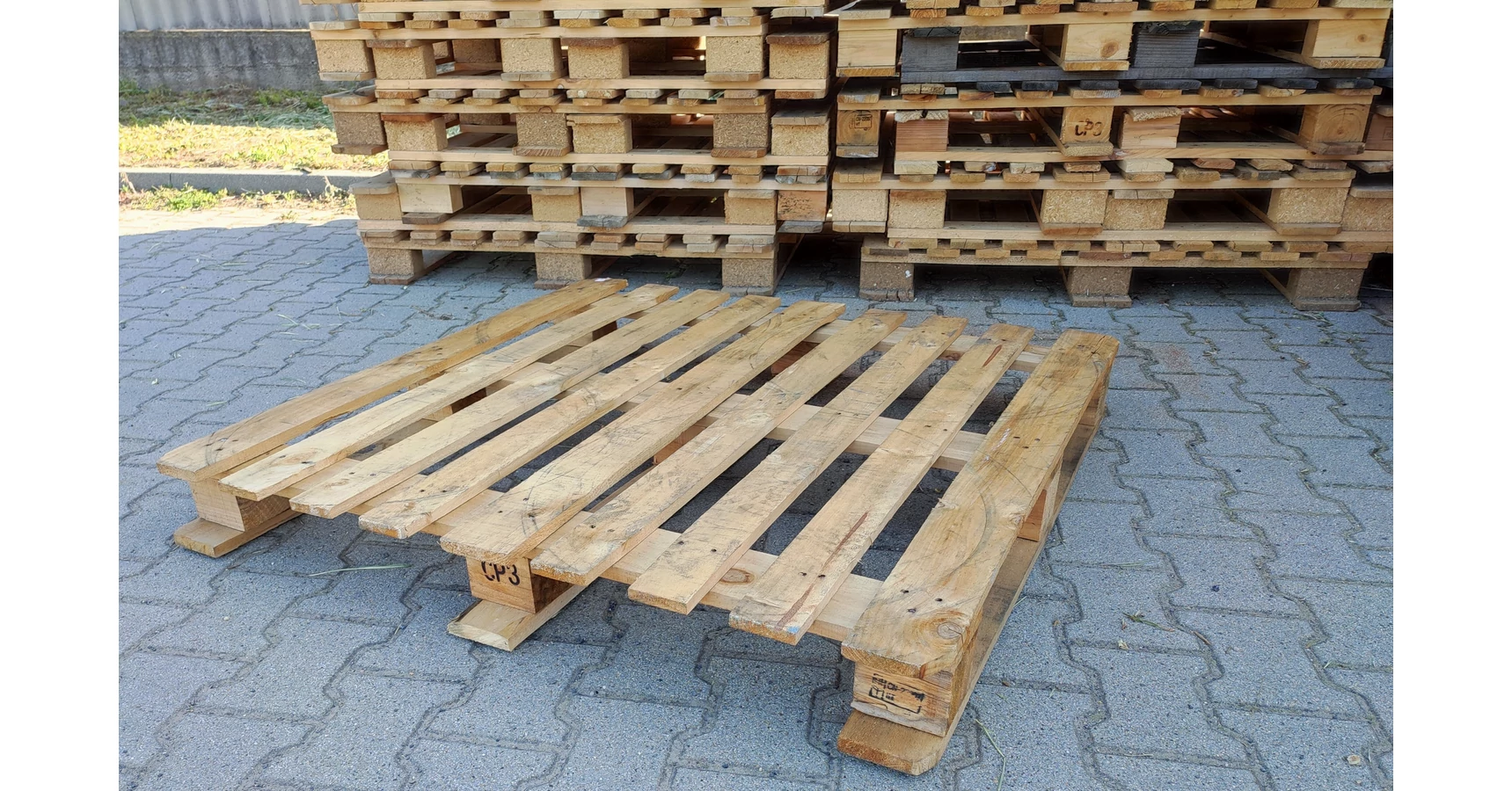 Használt CP3 raklap 1140x1140 mm